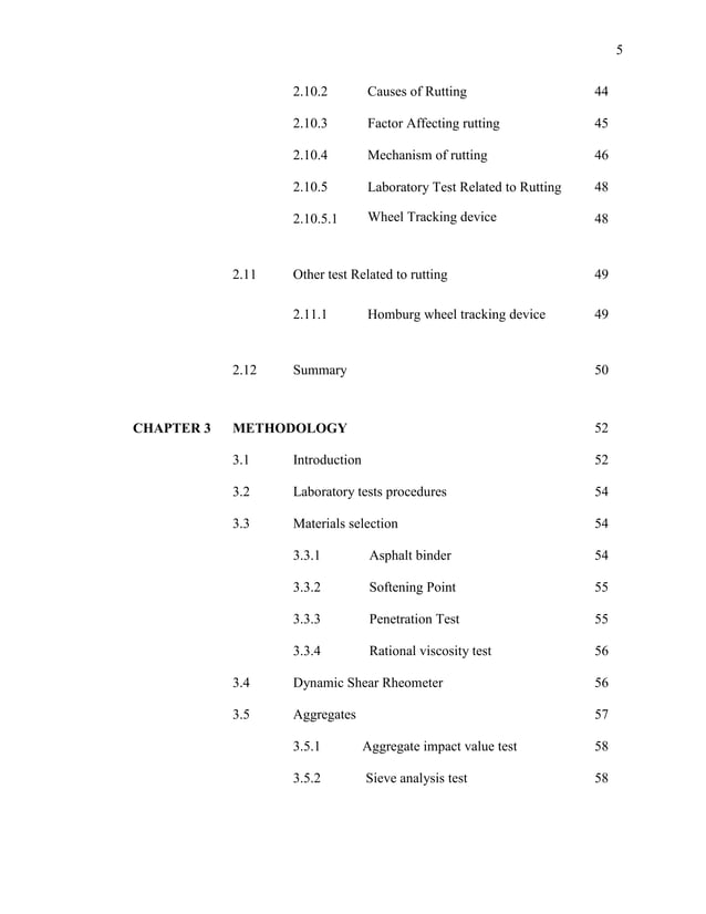 Rutting resistance in warm mix asphalt | DOCX | Chemistry | Science