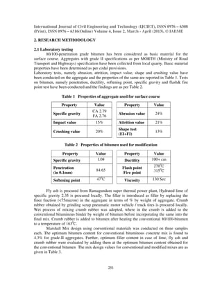 Rutting resistance of filler modified bituminous concrete surfaces 2 | PDF