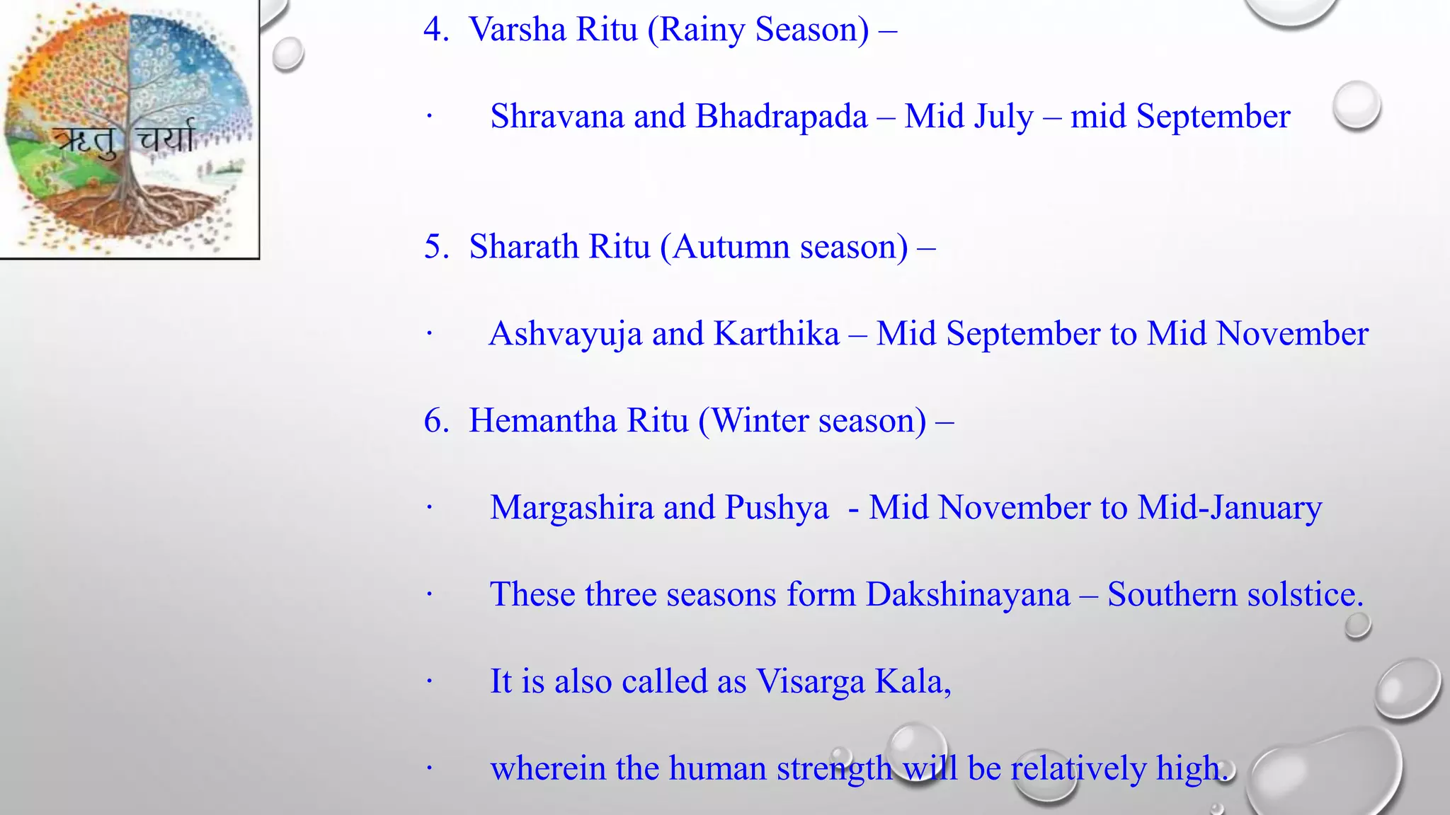 Rutucharya Adyaya of Astanga Hridaya 3rd chapter.Dr.Mahantesh Rudrapuri ...