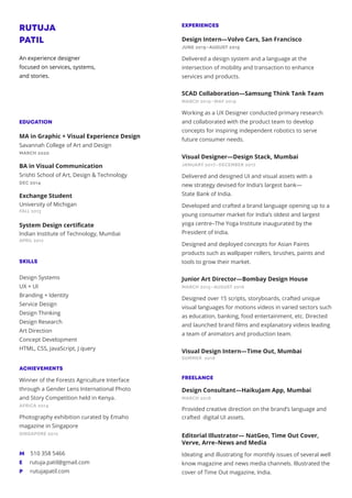 Rutuja patil cv | PDF