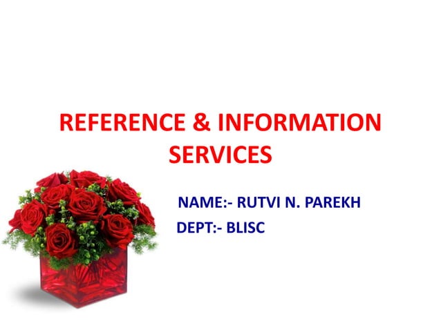 CATEGORIES OF USERS & THEIR NEEDS (IN CONTEXT OF LIBRARY) | PPTX