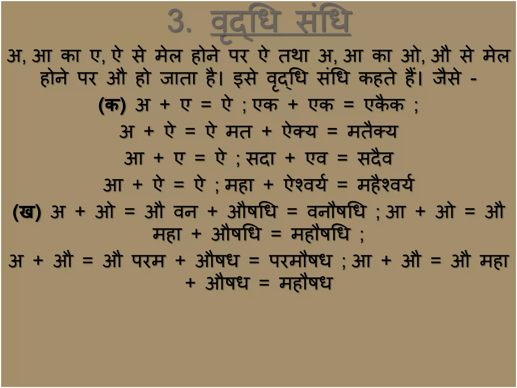 Sandhi and its types PPT in Hindi | PPTX