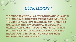 The Age of Transition, Sem 4 | PPTX