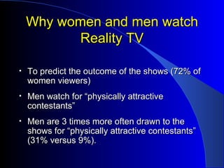 Reality tv | PPT