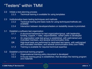 Ruud Teunissen - Personal Test Improvement - Dealing with the Future | PPT