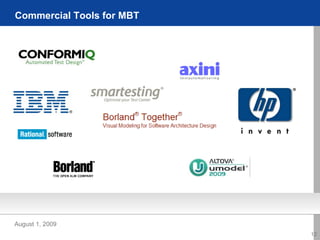Ruud van Houwelingen - What Next for MBT? Implementing with Tools | PPT