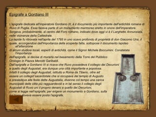 La città di Ruvo, tappa dell'Appia | PPT