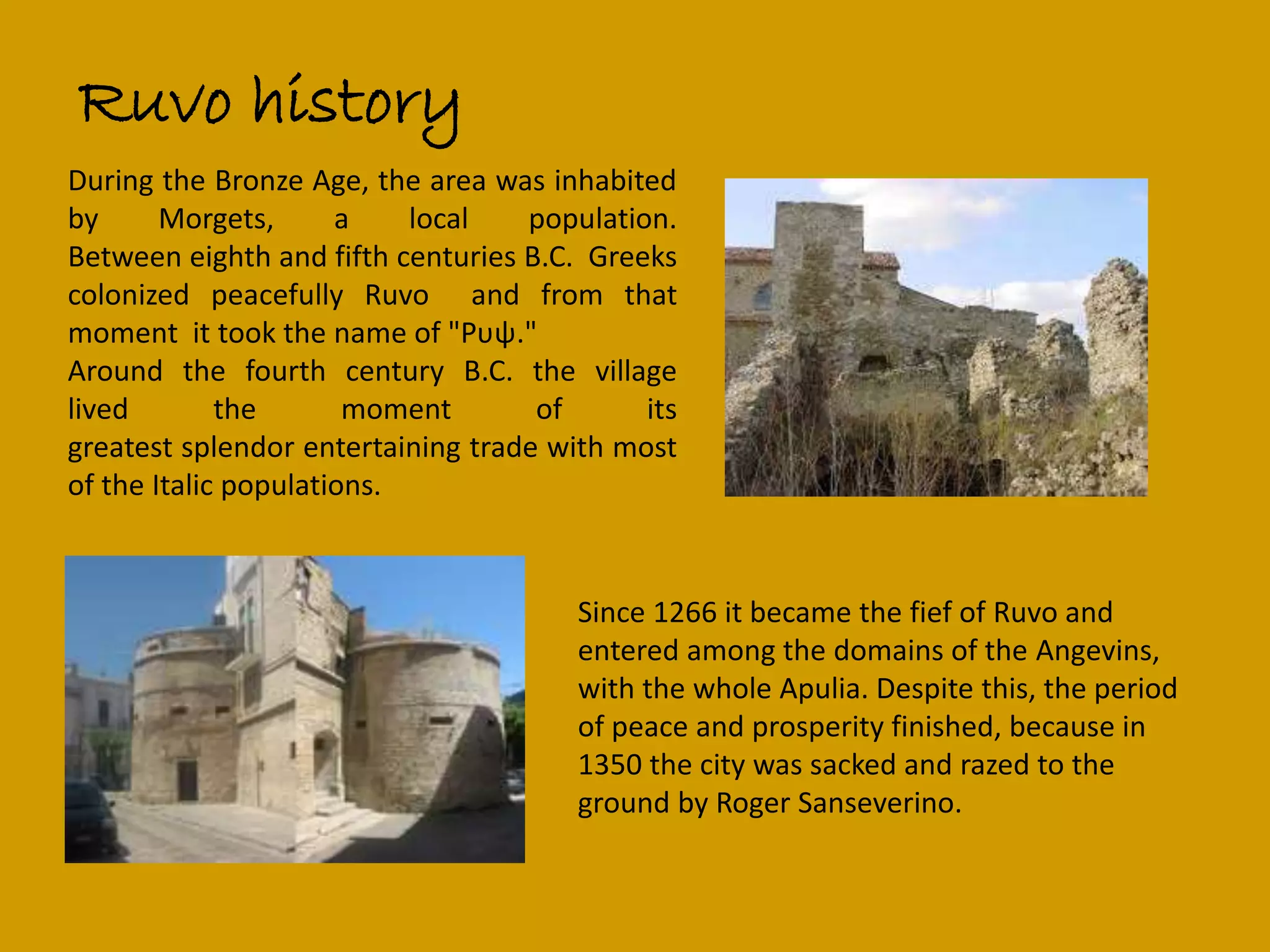 Ruvo di Puglia | PPT