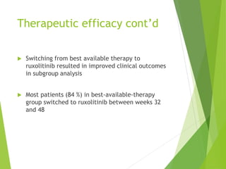 Ruxolitinib | PPTX