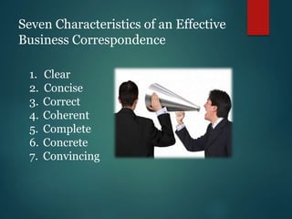 types of business corr | PPTX