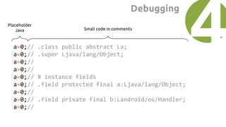How to reverse engineer Android applications—using a popular word game as an example | PPT