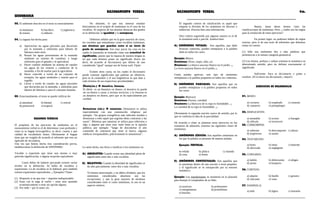 Ficha de Trabajo de Razonamiento Verbal I Bimestre - 4º Secundaria | DOC
