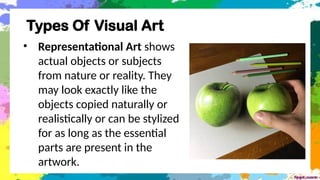 Reading Visual Art - Lesson 1 (Types of Visual Art) | PPTX