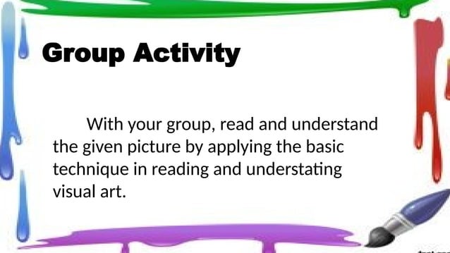 Reading Visual Art - Lesson 1 (Types of Visual Art) | PPTX