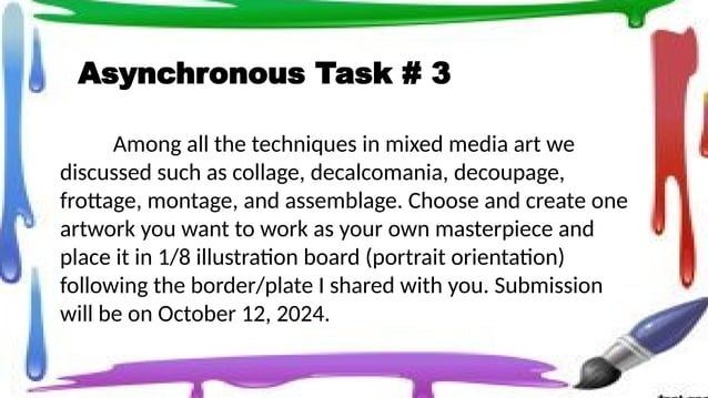 Reading Visual Art - Lesson 1 (Types of Visual Art) | PPTX