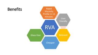 RAPID VISCO ANALYZER | PPTX