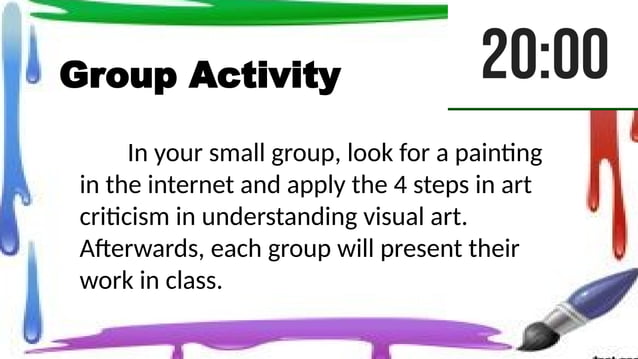 Reading Visual Art - Lesson 3 (Art Criticism) | PPTX