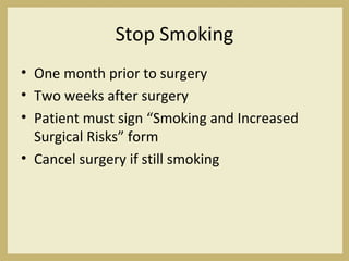 Ambulatory Surgery by Dr. Kenneth Dickie | PPT