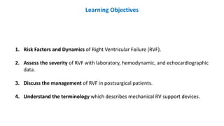 Right Ventricular Failure | PPTX