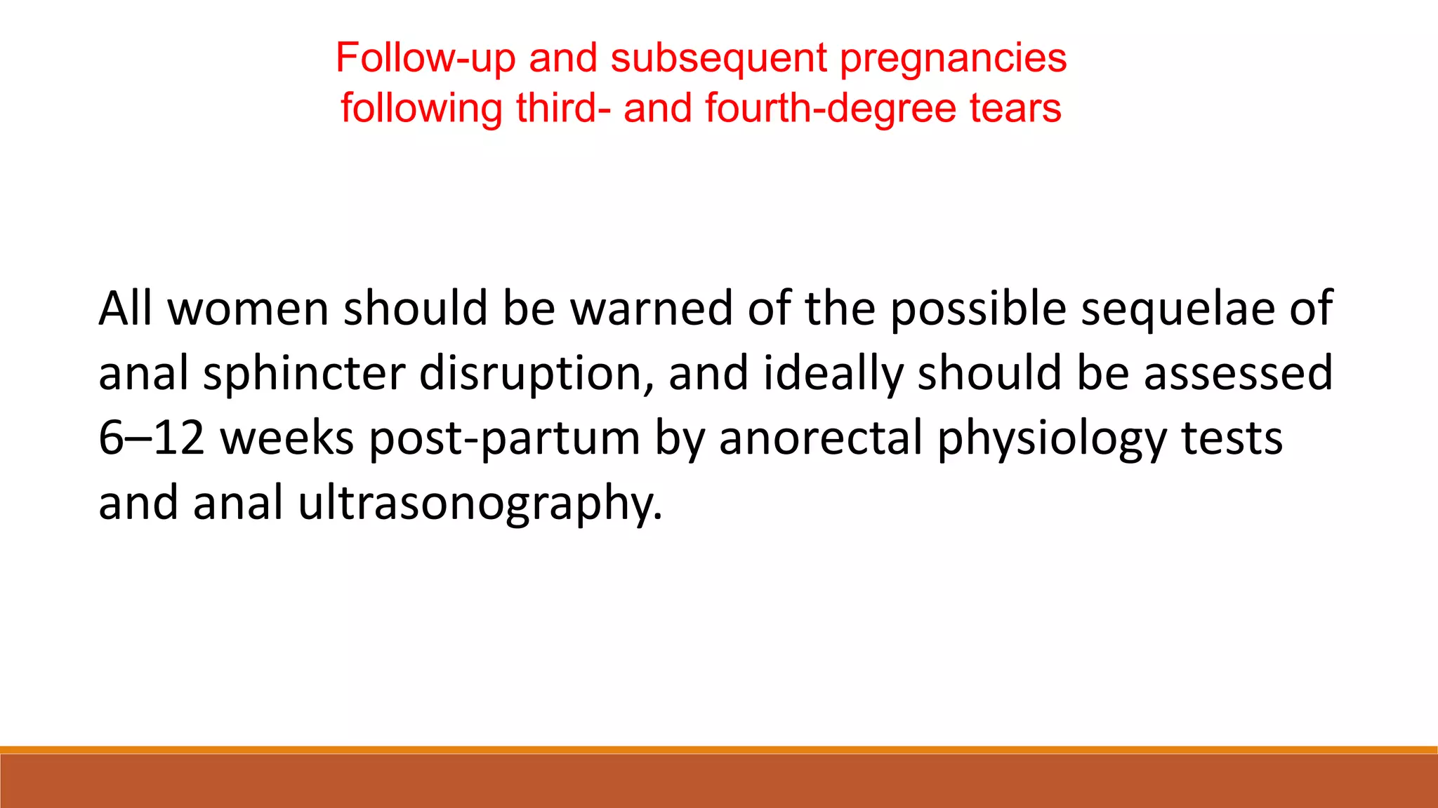 Rectovaginal fistula and Perineal tear | PPTX