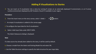 R Visualizations in SAP Analytics Cloud | PPT