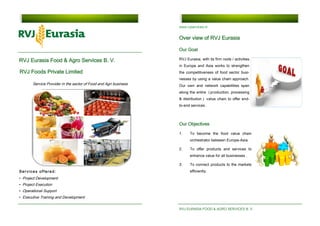 RVJ Eurasia - Profile | PDF