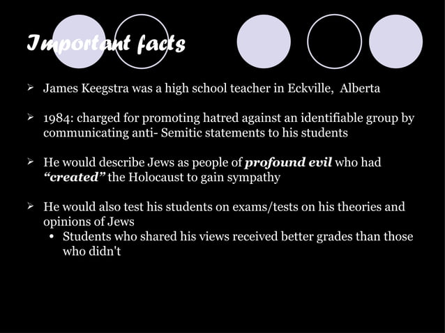 R.v.Keegstra | PPT | Law