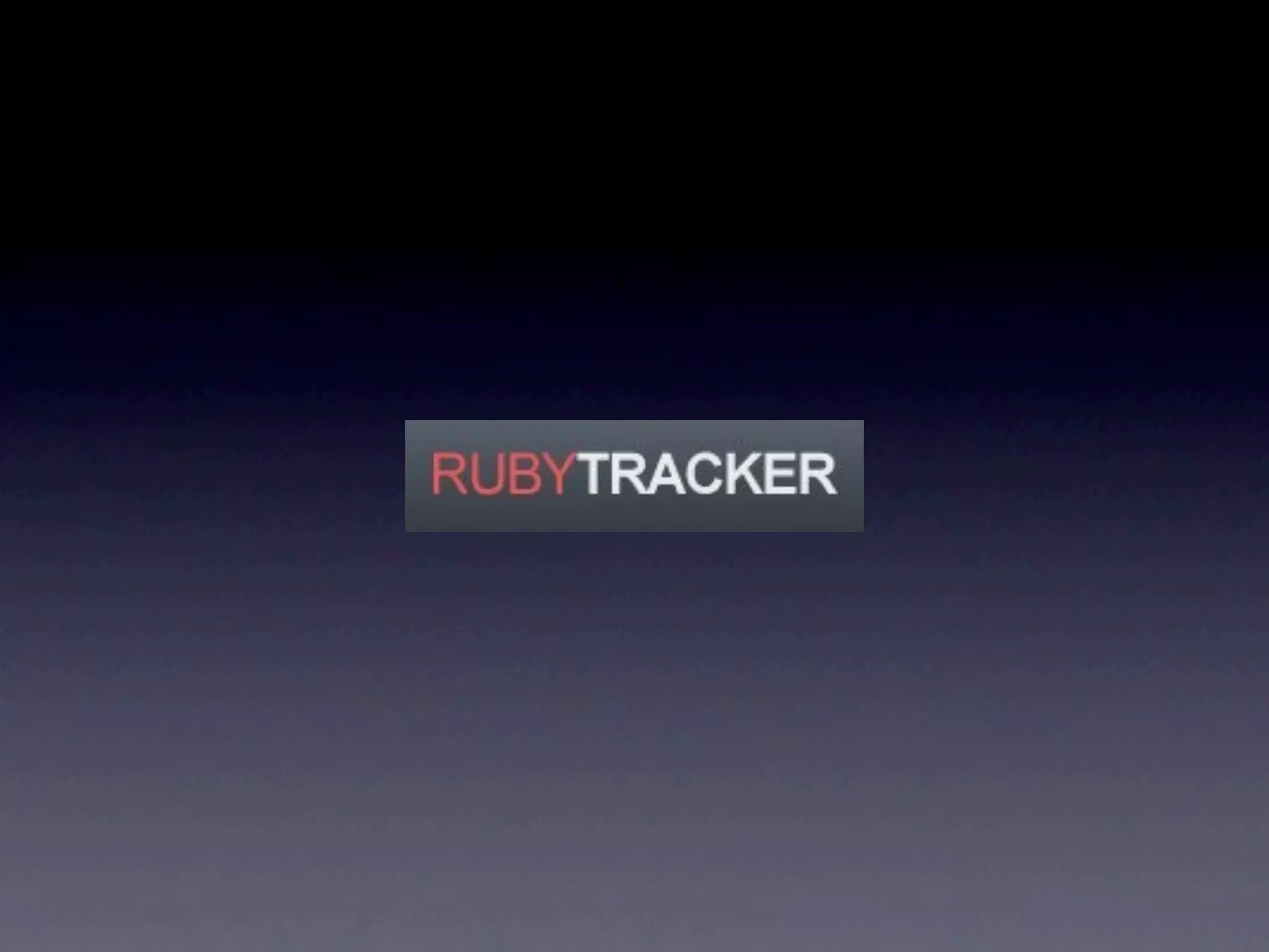 RVM, Bundler and Ruby Tracker | PPT