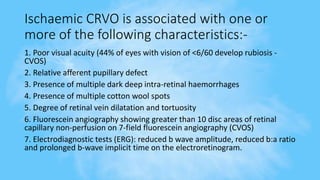 Retinal Vein Occlusion | PPTX