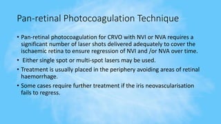 Retinal Vein Occlusion | PPTX
