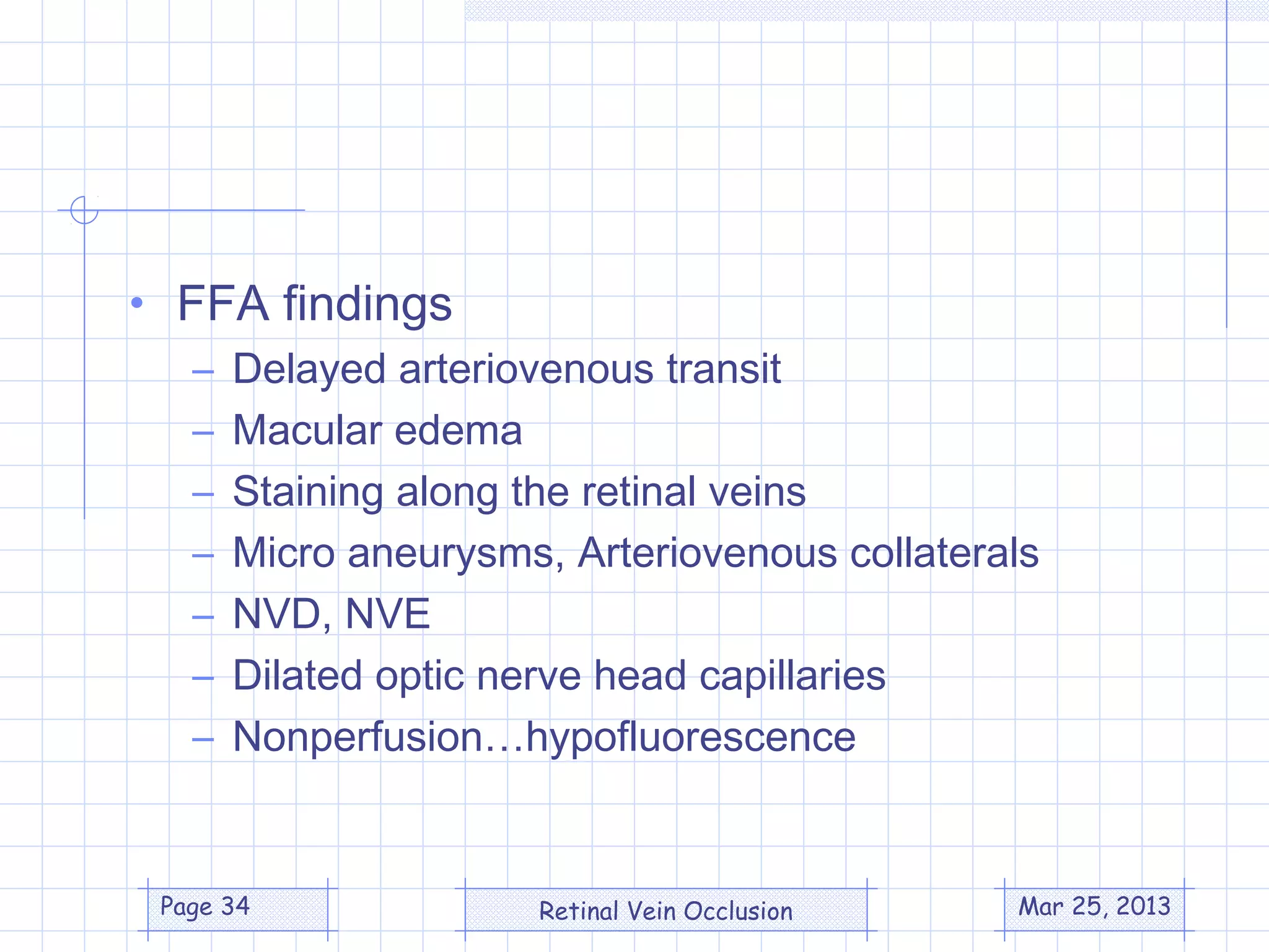 Central Retinal Vein Occlsion (CRVO) | PPT