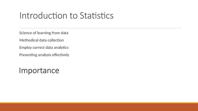 introduction to statistics using python | PPTX