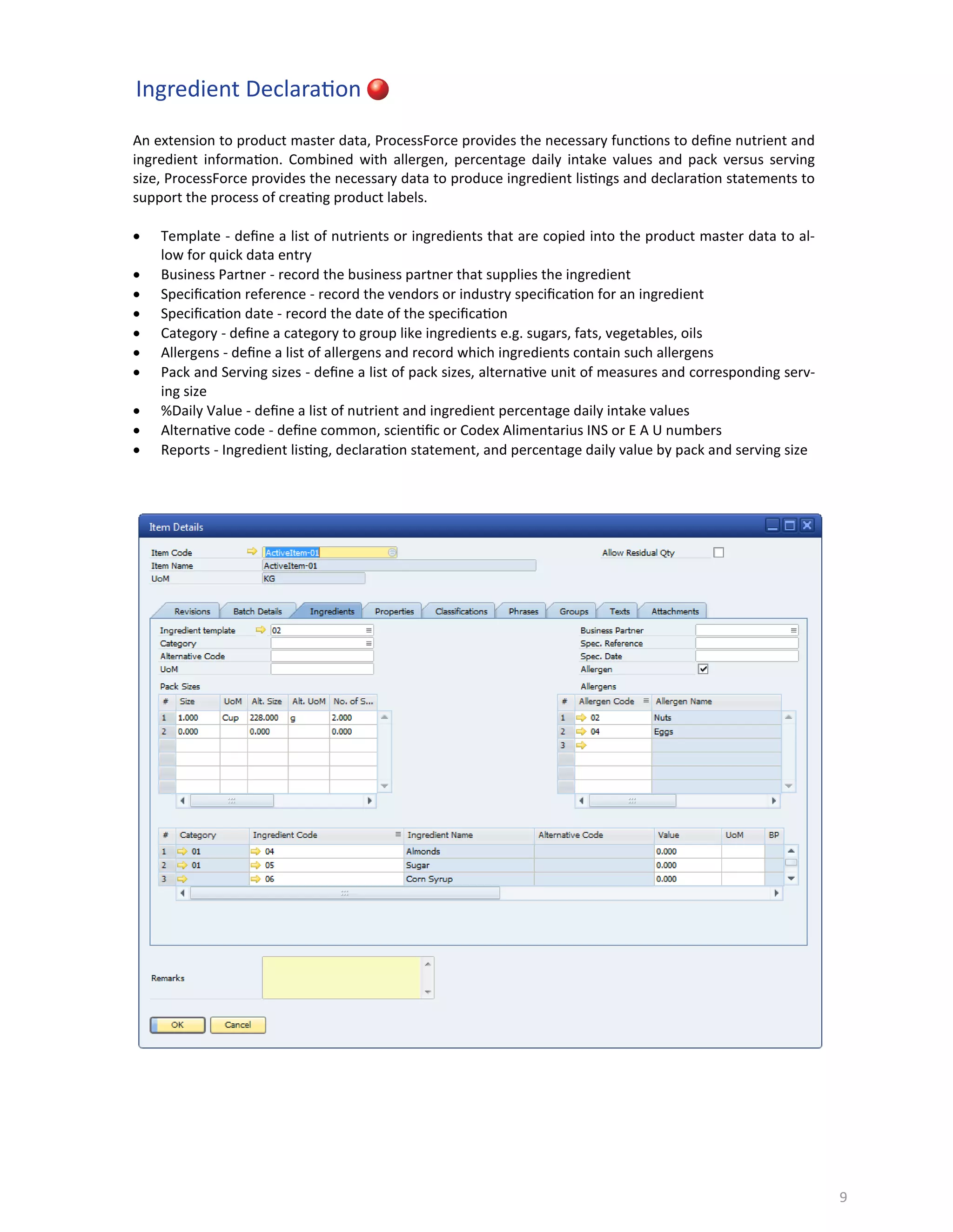 SAP Business One with ProcessForce - BeOne Solution | PDF