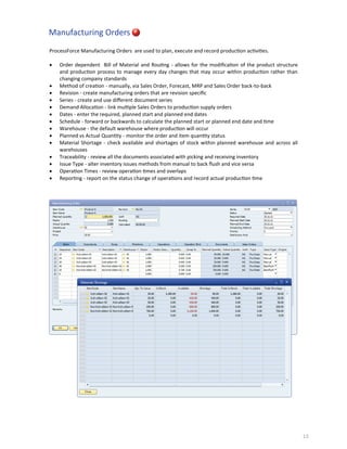 SAP Business One with ProcessForce - BeOne Solution | PDF