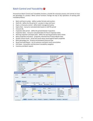 SAP Business One with ProcessForce - BeOne Solution | PDF