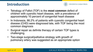 RVOT Stenting in Tetralogy of Fallot.... | PPTX