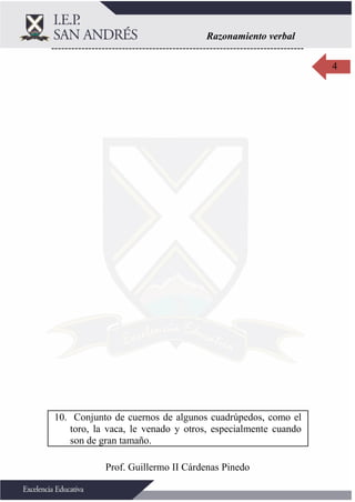 Rv palabras con su significado | DOC