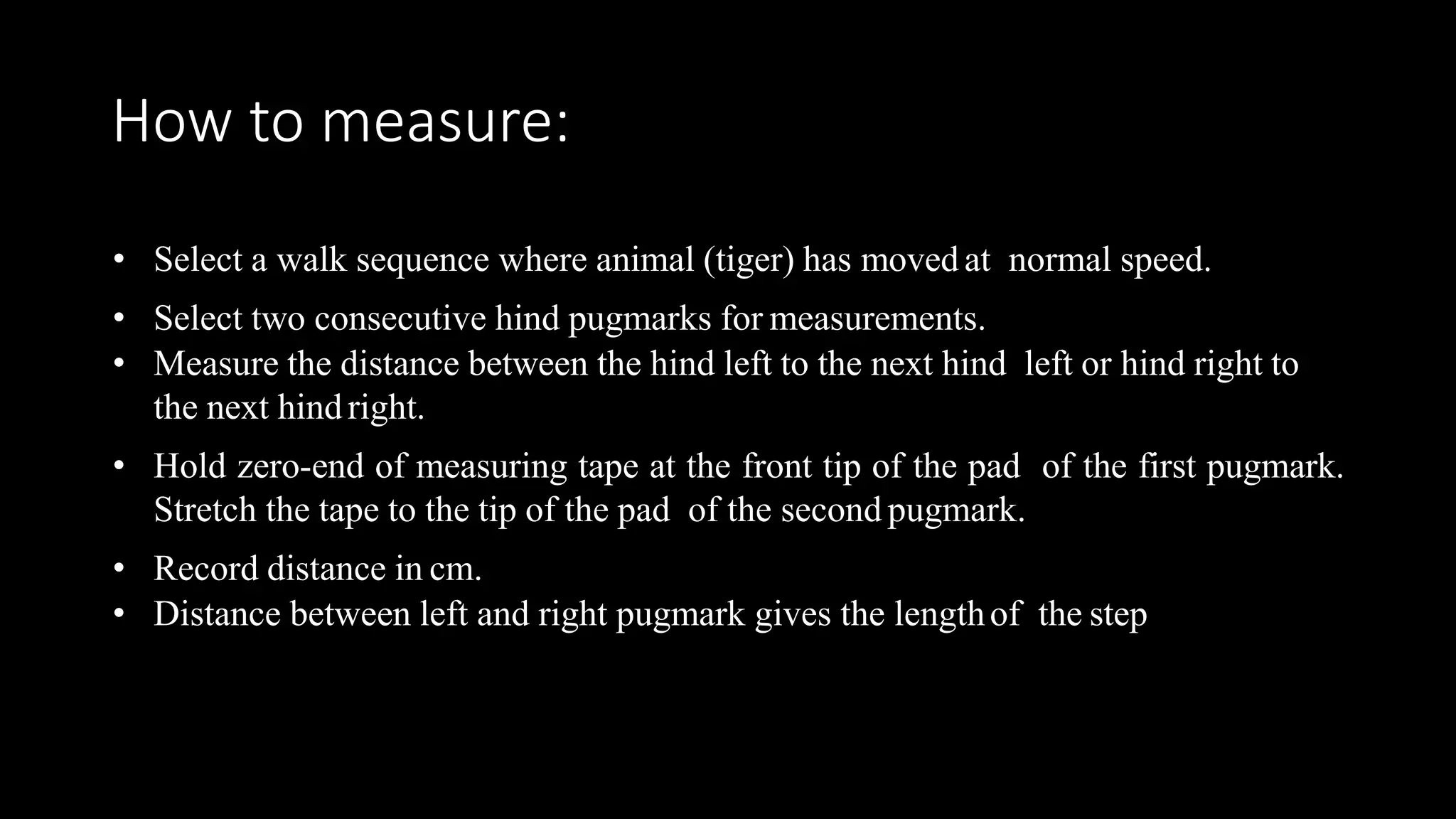 Forensic Pug Marks PPT | PPTX