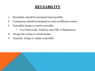 Reusibility vs Extensibility in OOAD | PPTX