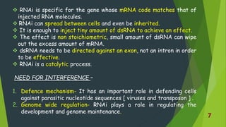 RNA Interference | PPTX