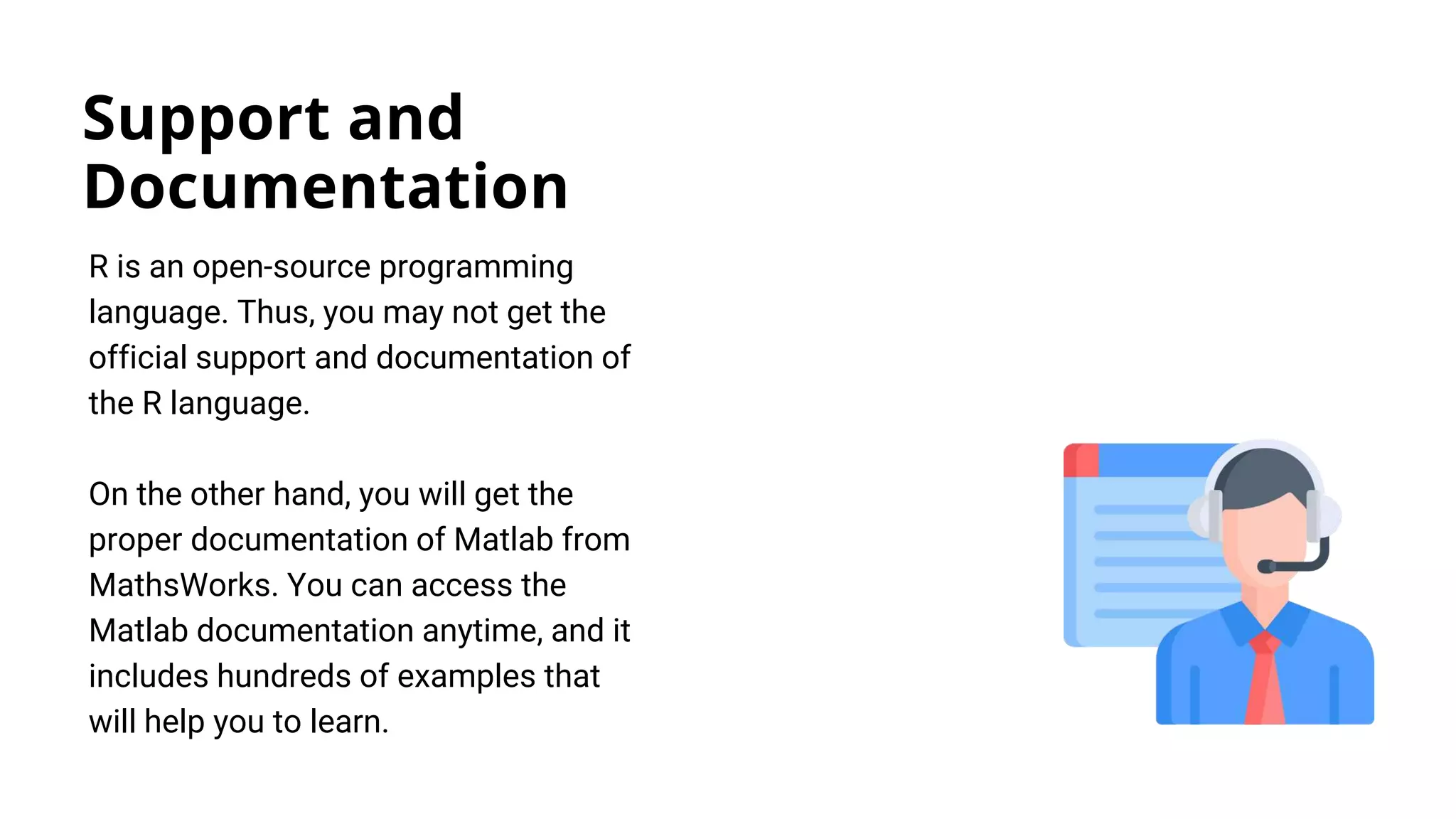 R vs Matlab: which one is more powerful and why | PPT