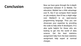 R vs Matlab: which one is more powerful and why | PPT