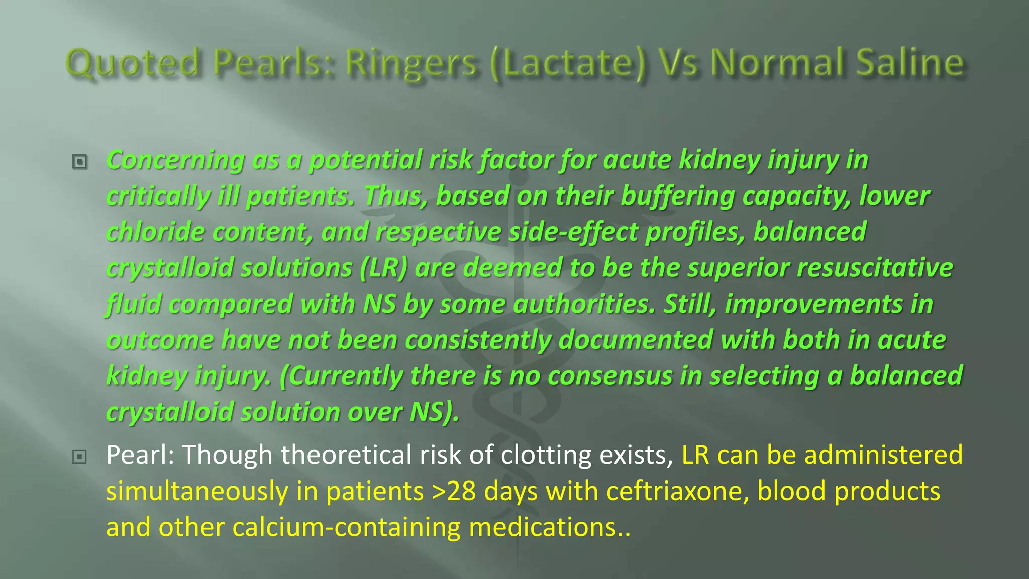 Ringers VS Normal saline.pptx