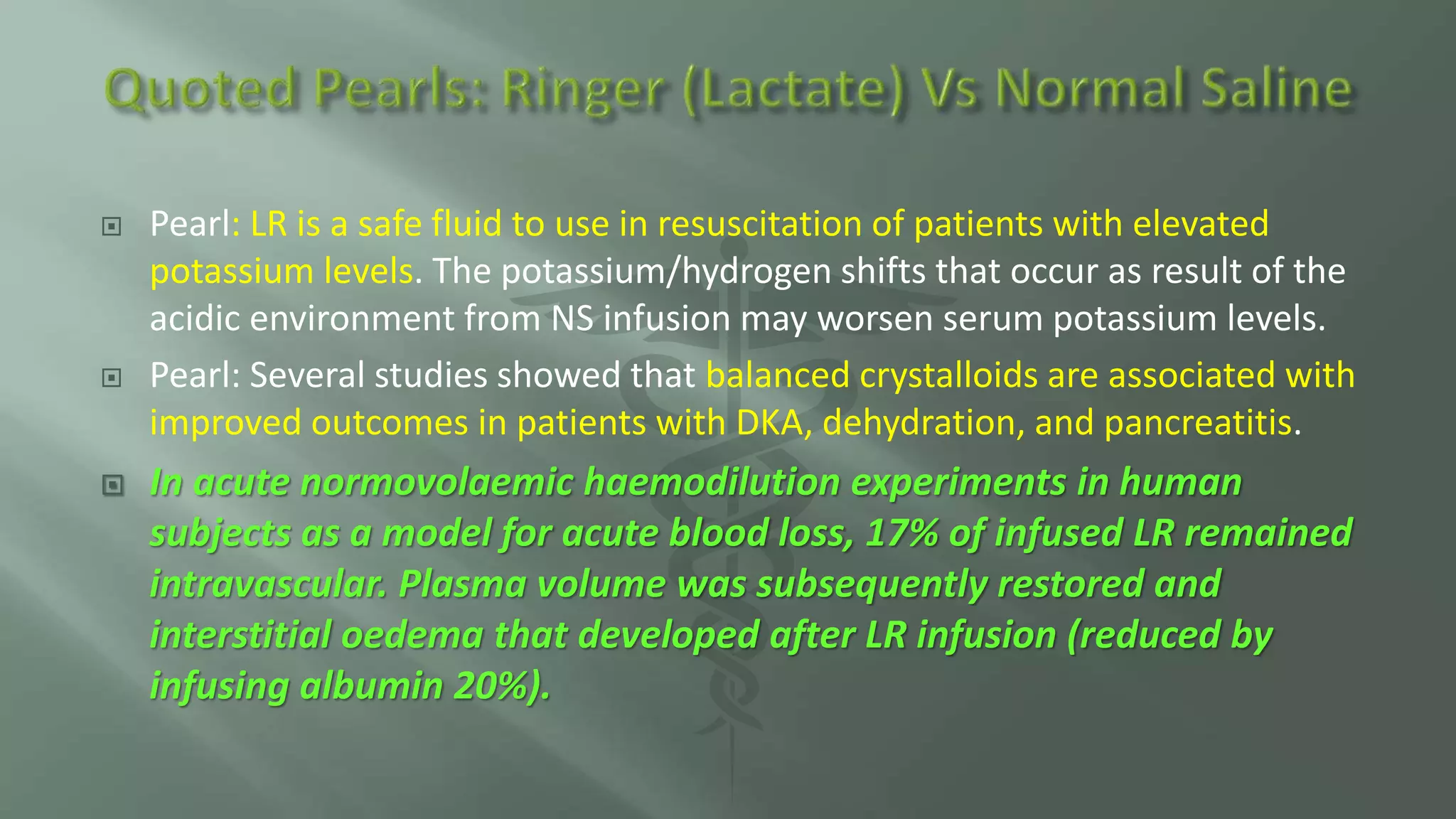 Ringers VS Normal saline.pptx