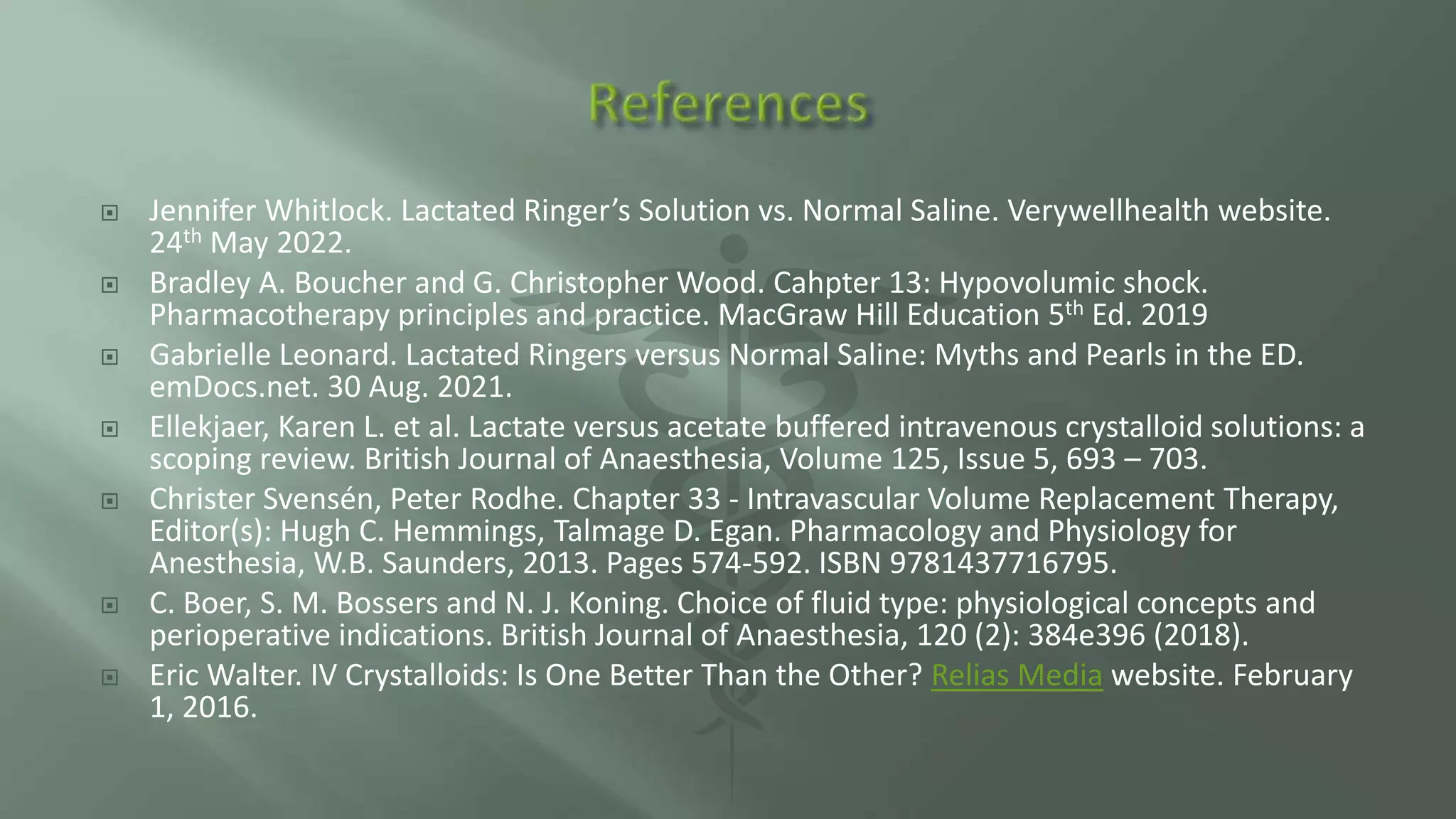Ringers VS Normal saline.pptx