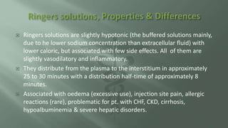 Ringers VS Normal saline.pptx