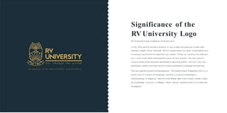 Study at the Best University in Bangalore | RV University | PPTX