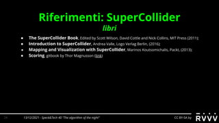 Livecoding: come ti codo un concerto! | PPT