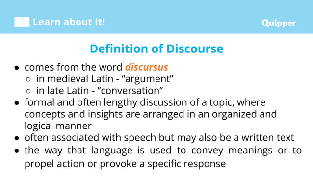 RW 11_12_Unit 1_Lesson 1_Definition and Purposes of Discourse.pptx | Education