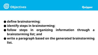 RW 11_12_Unit 2_Lesson 1_Organizing Information Through a Brainstorming ...